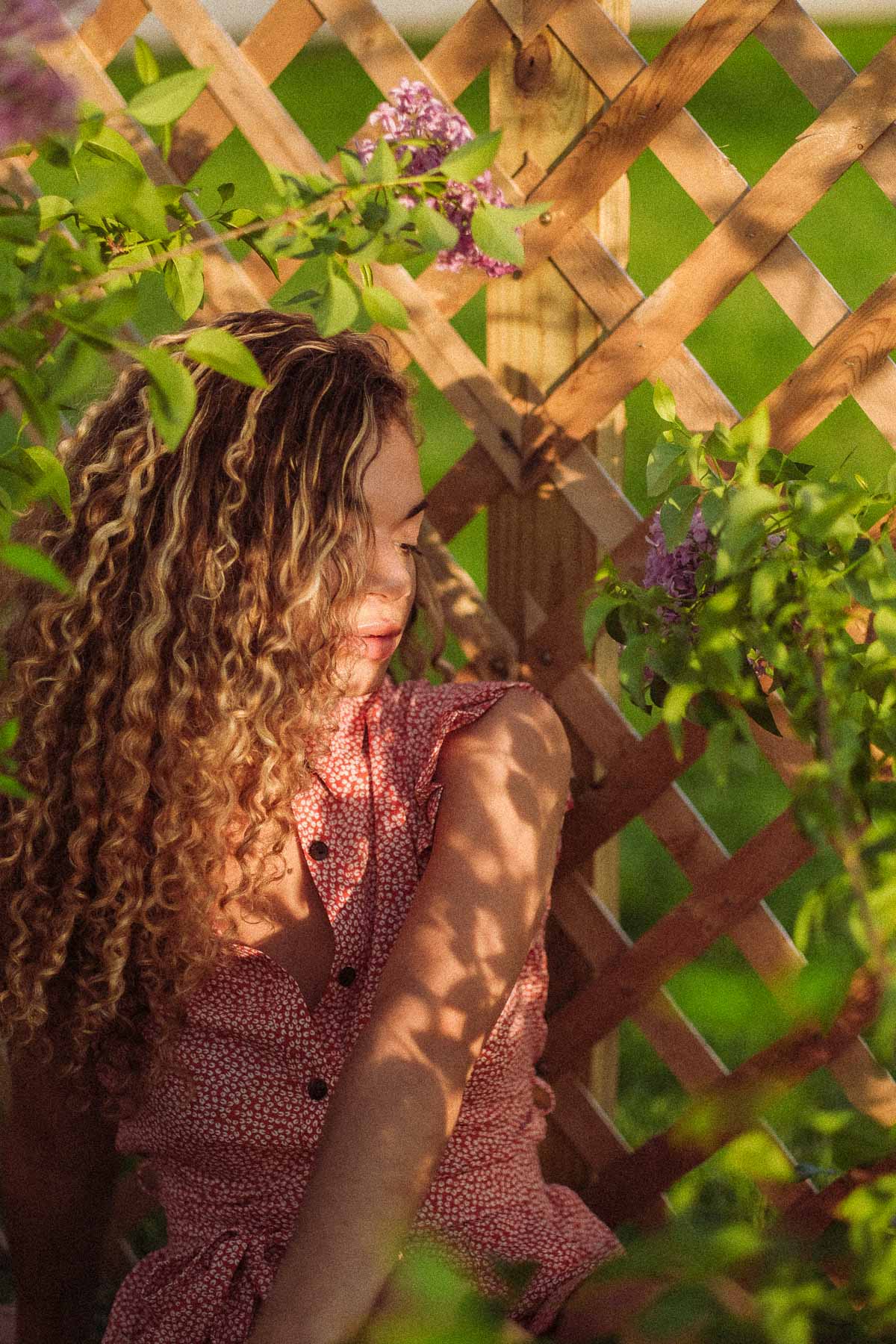 Golden Hour Photoshoot in the Garden - MY CHIC OBSESSION