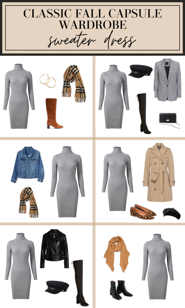 Classic Fall Capsule Wardrobe (Shopping List, Outfit Ideas, & More ...