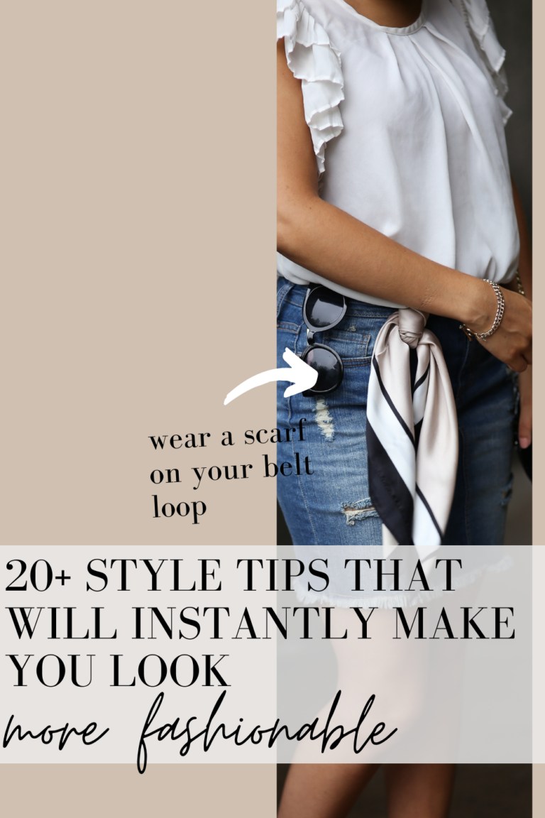 20+ Style Tips That Will Instantly Make You Look More Fashionable - MY ...