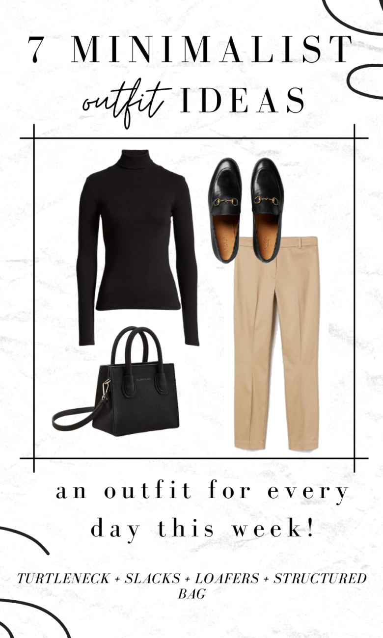 7 Minimalist Outfit Ideas for Every Day This Week - MY CHIC OBSESSION