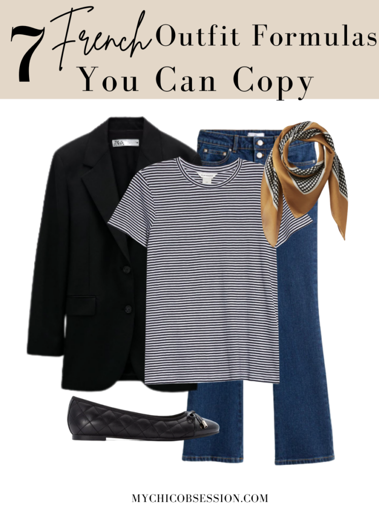7 French Outfit Formulas You Can Copy - MY CHIC OBSESSION