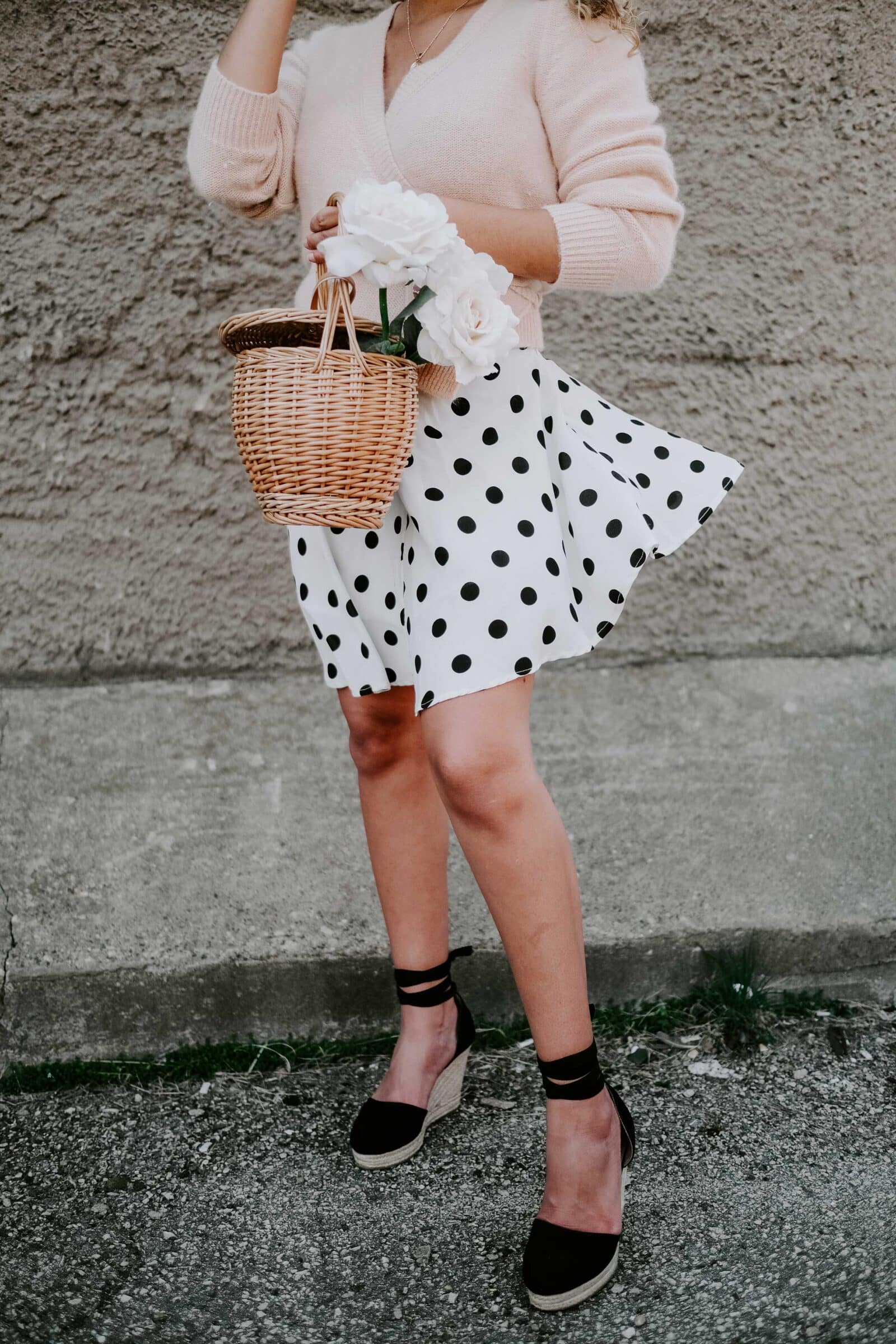 What To Wear With A Polka Dot Skirt MY CHIC OBSESSION What To Wear With A Polka Dot Skirt MY CHIC OBSESSION