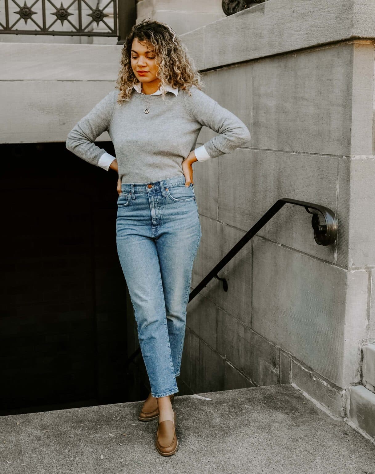How To Wear a Sweater Over a Dress Shirt in a Chic and Classic Way - MY ...