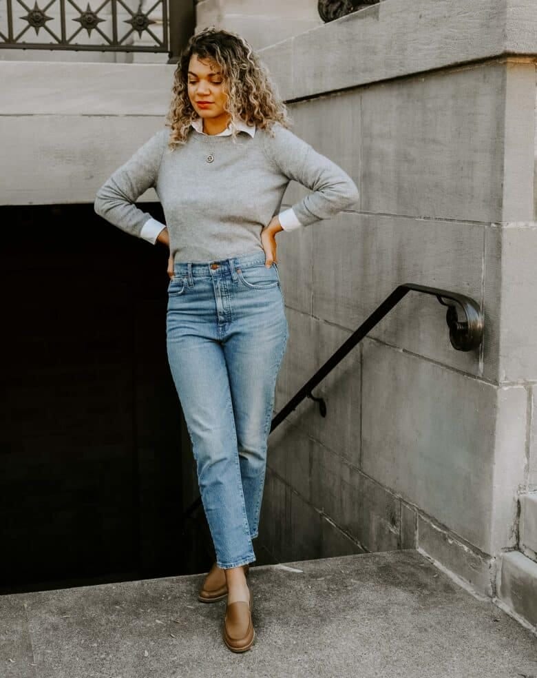 How To Wear a Sweater Over a Dress Shirt in a Chic and Classic Way - MY ...