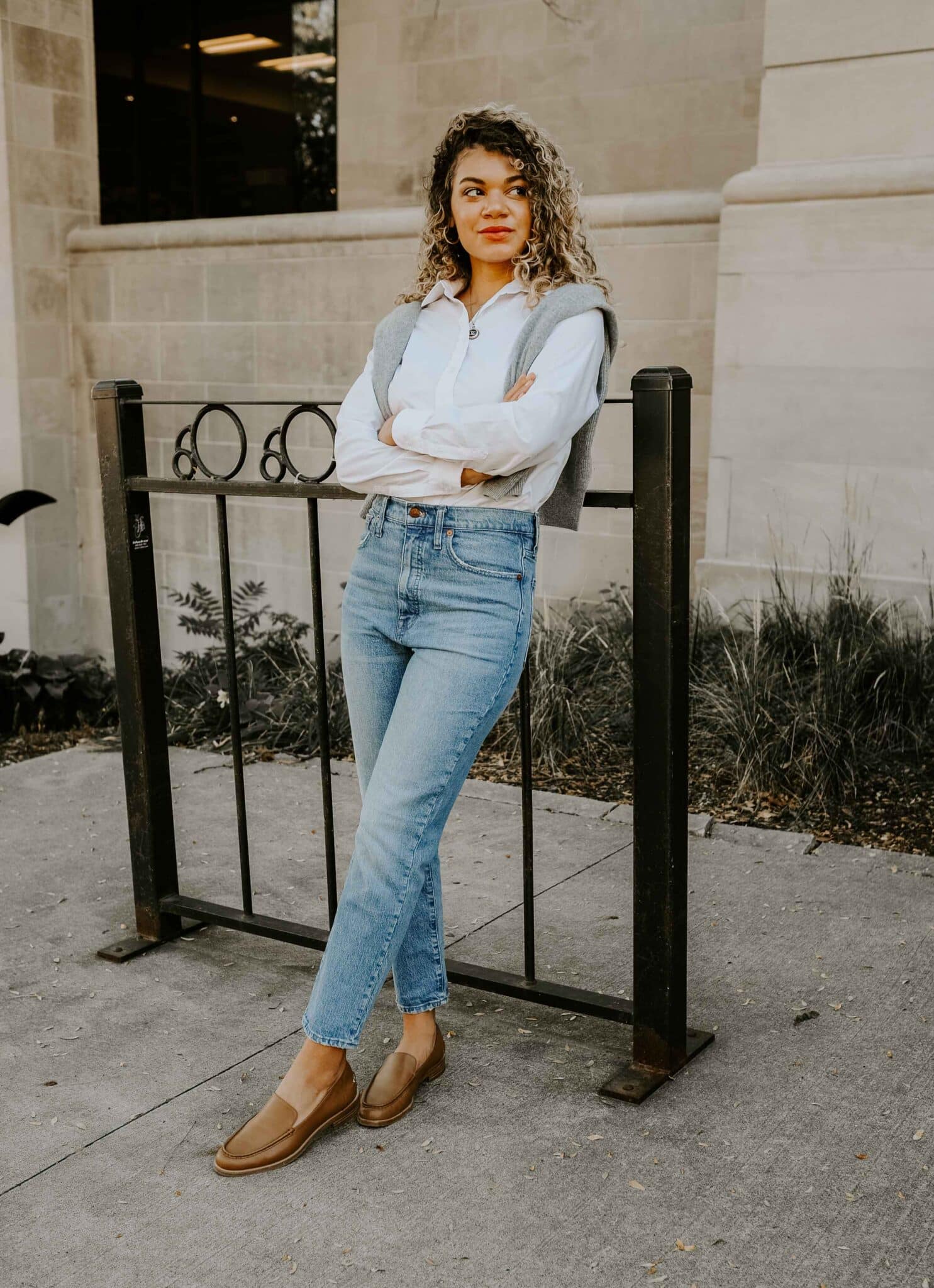 How To Wear a Sweater Over a Dress Shirt in a Chic and Classic Way - MY ...