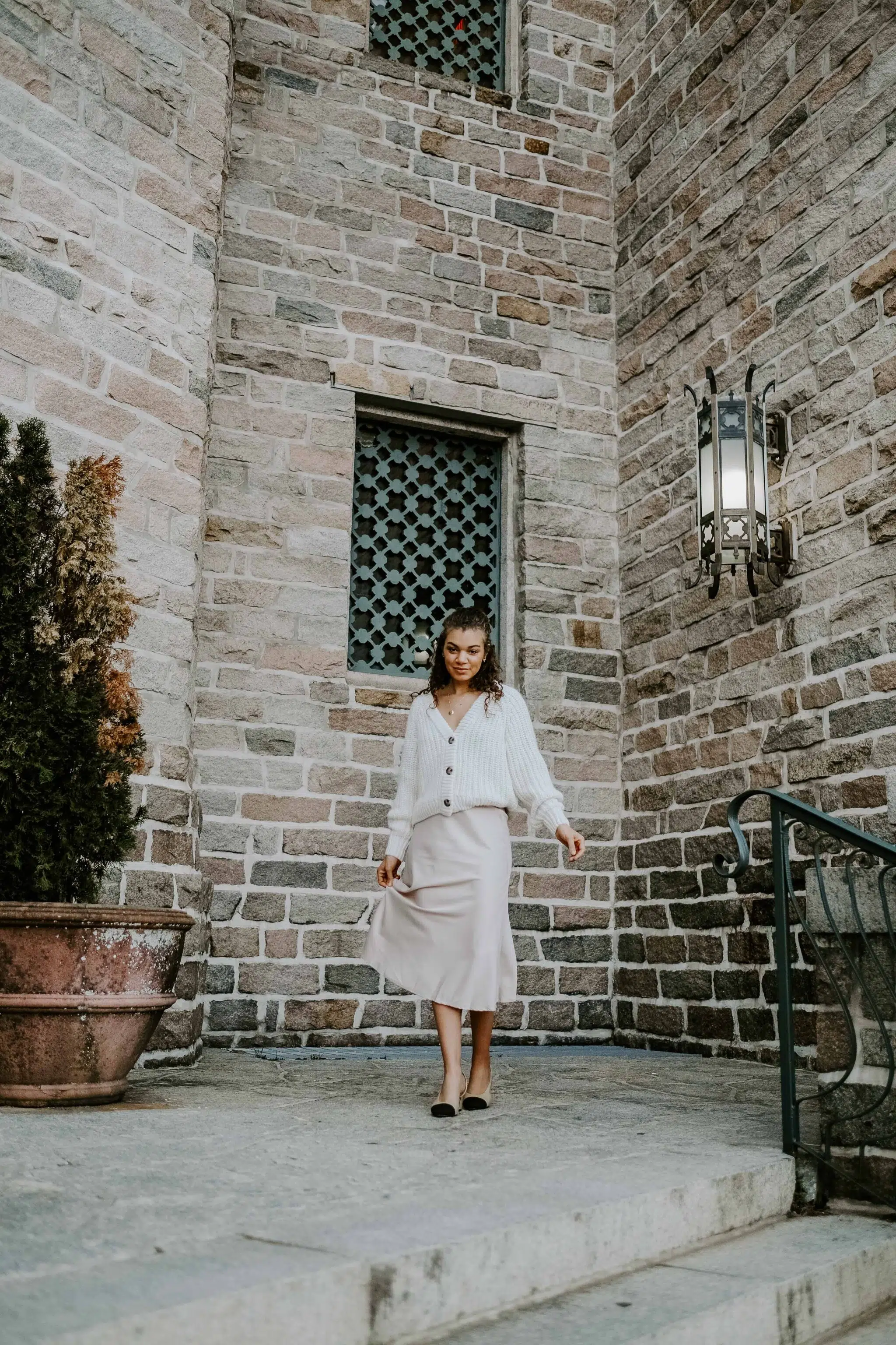 A Classy Slip Skirt Spring Outfit Idea - MY CHIC OBSESSION