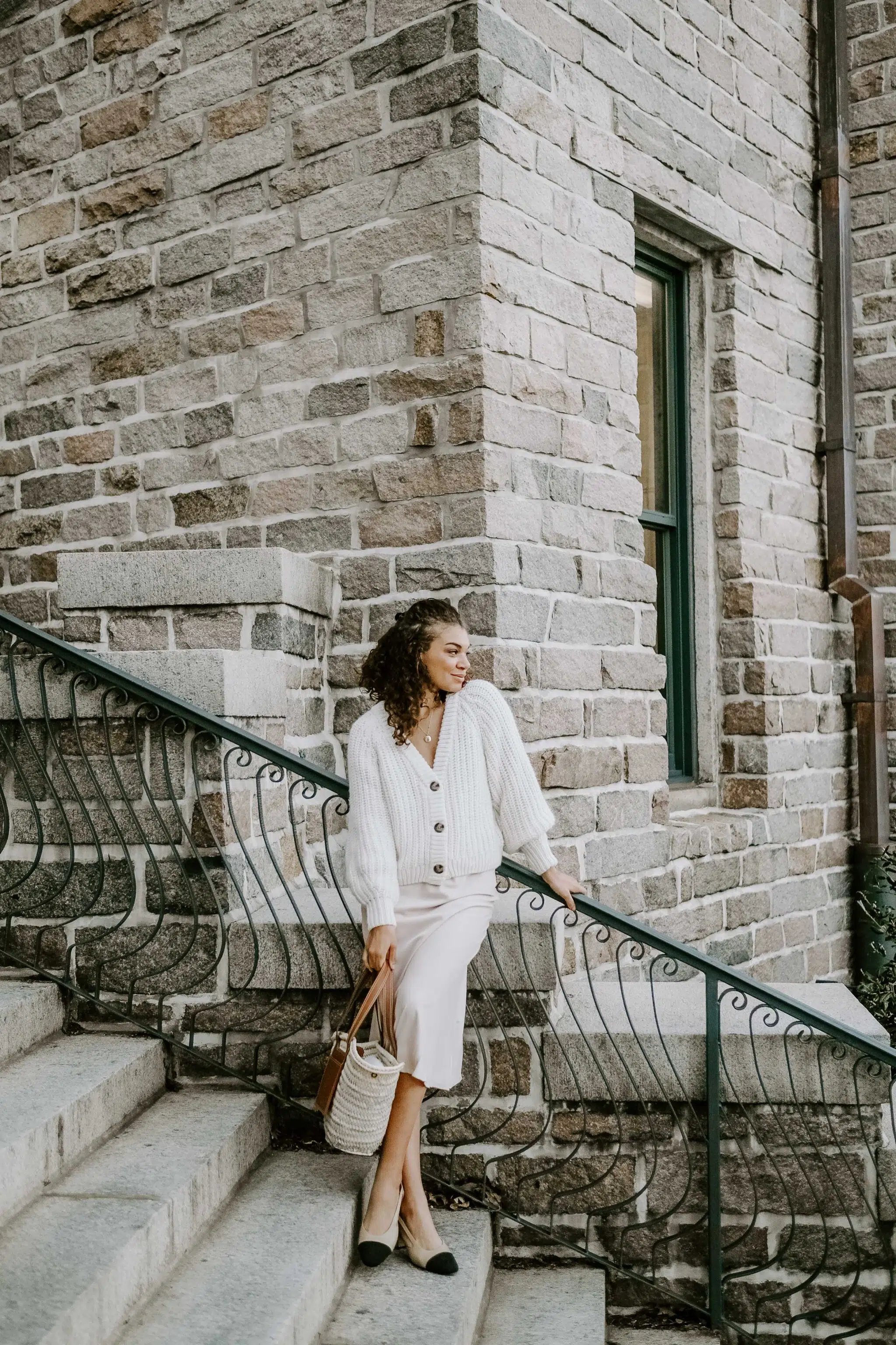 A Classy Slip Skirt Spring Outfit Idea - MY CHIC OBSESSION