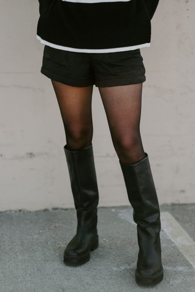A Case for Wearing Shorts With Tights - MY CHIC OBSESSION