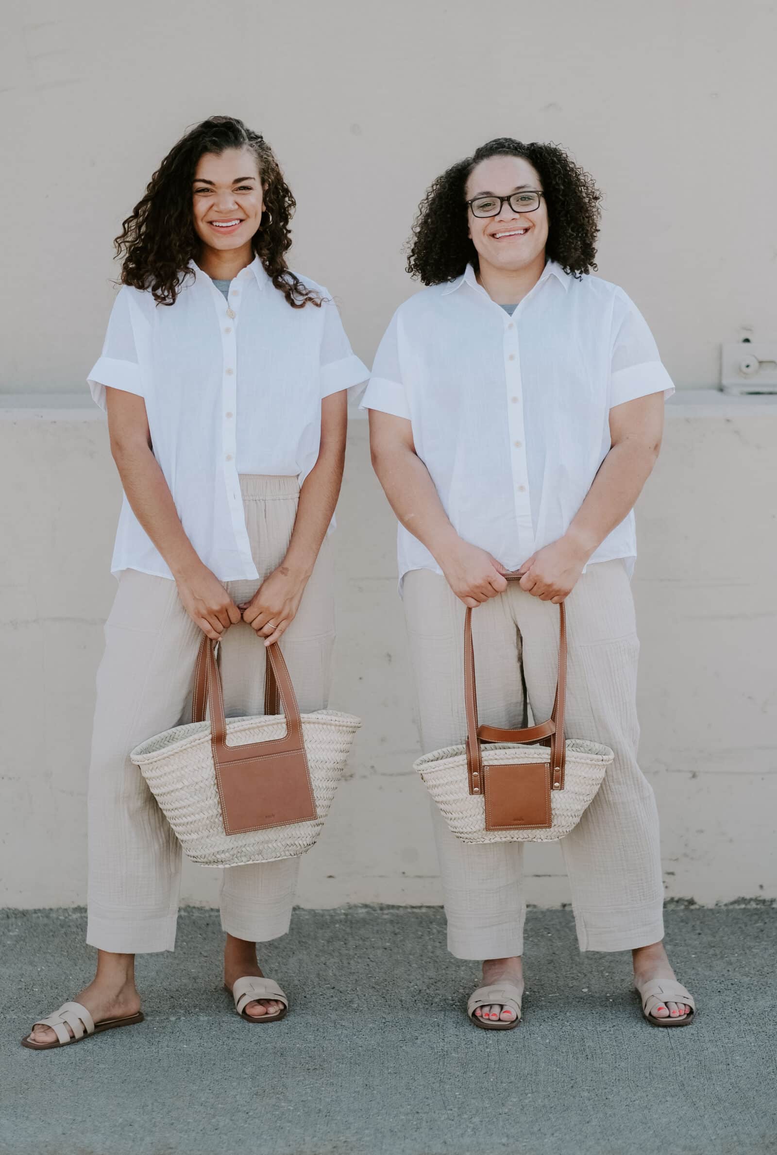 4 Go-To Classic Summer Outfit Formulas Modeled On Two Different Body ...