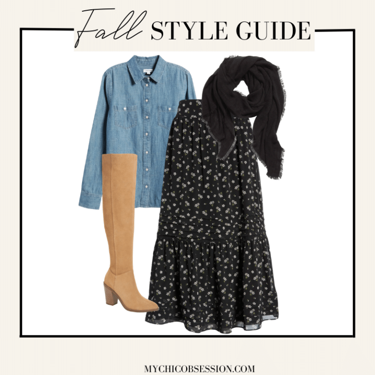 Fall Monthly Outfit Calendar | 30+ Outfit Ideas - MY CHIC OBSESSION