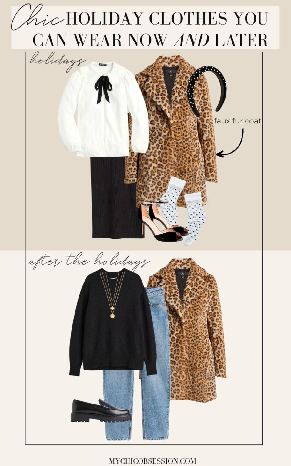 Chic Holiday Outfits With Clothes You Can Wear Now *and* Later - MY ...