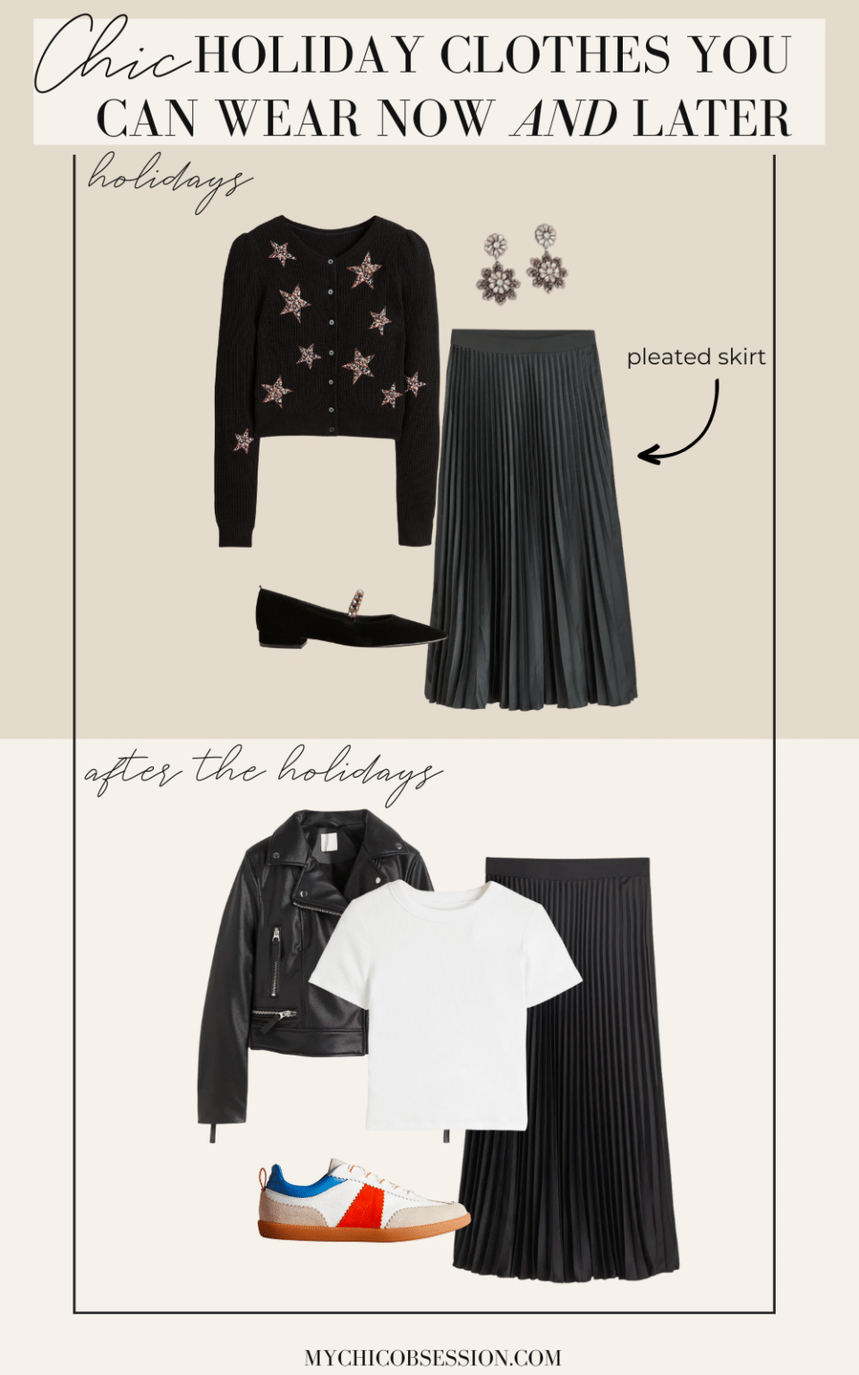 Chic Holiday Outfits With Clothes You Can Wear Now *and* Later - MY ...