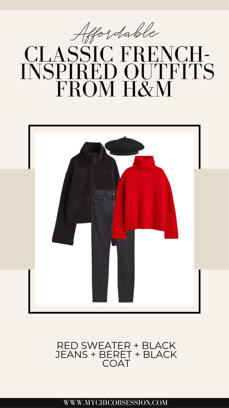 10 Classic French Outfits From H&M (Inspired by Real-Life French Girls ...