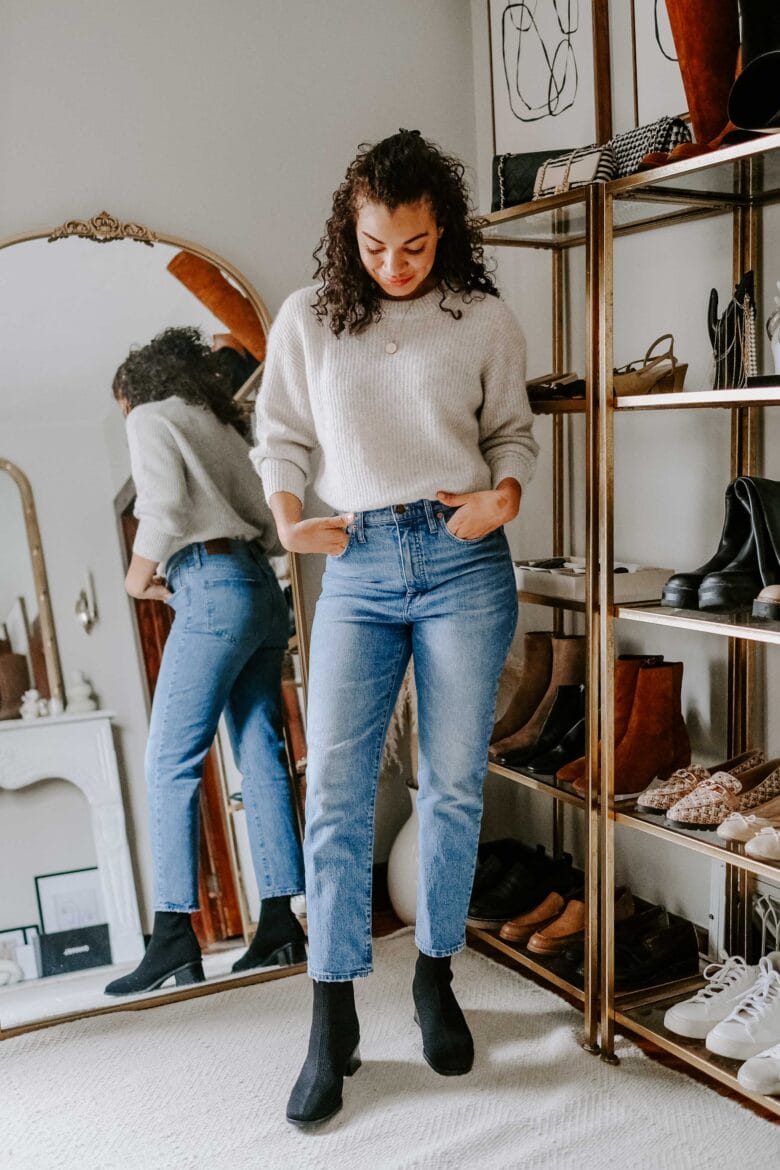 The Best Shoes To Wear With Jeans? Get Inspired by These 4 Sock Boot ...