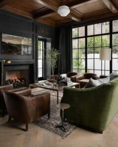 Custom Build Basement Family Room: Construction Pictures, Inspiration ...