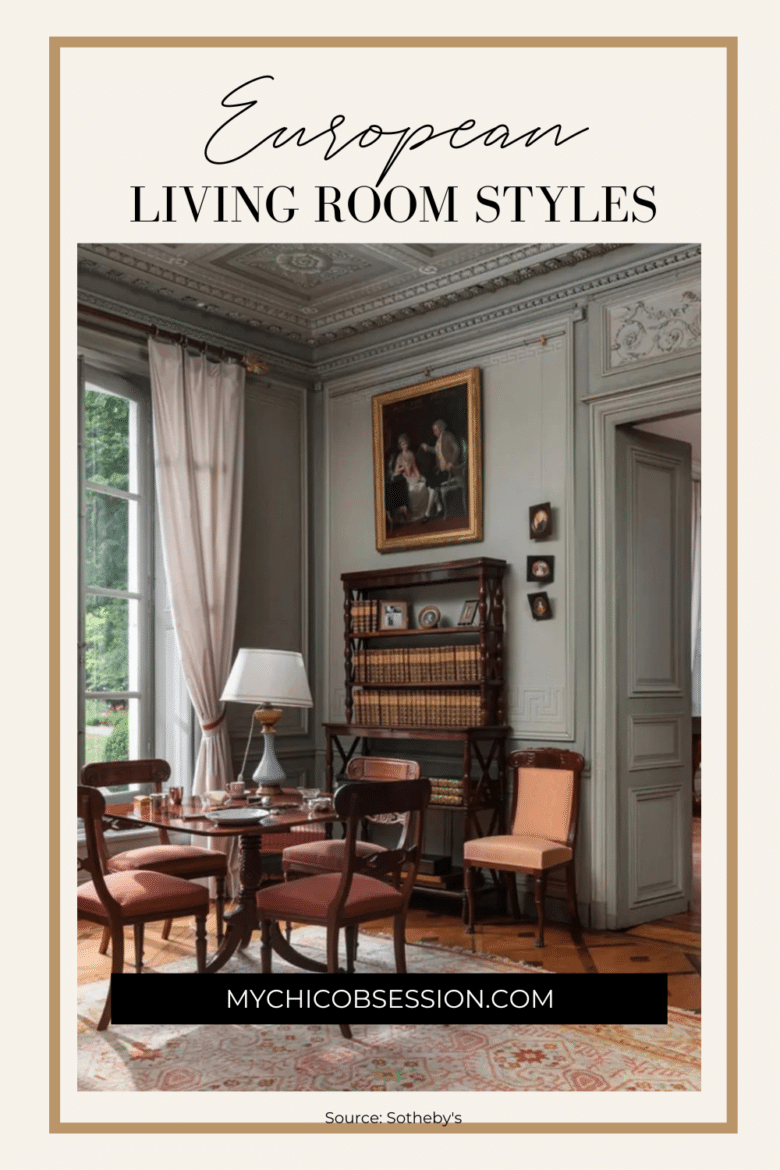 11 European Style Living Room Ideas From All Over the World - MY CHIC ...