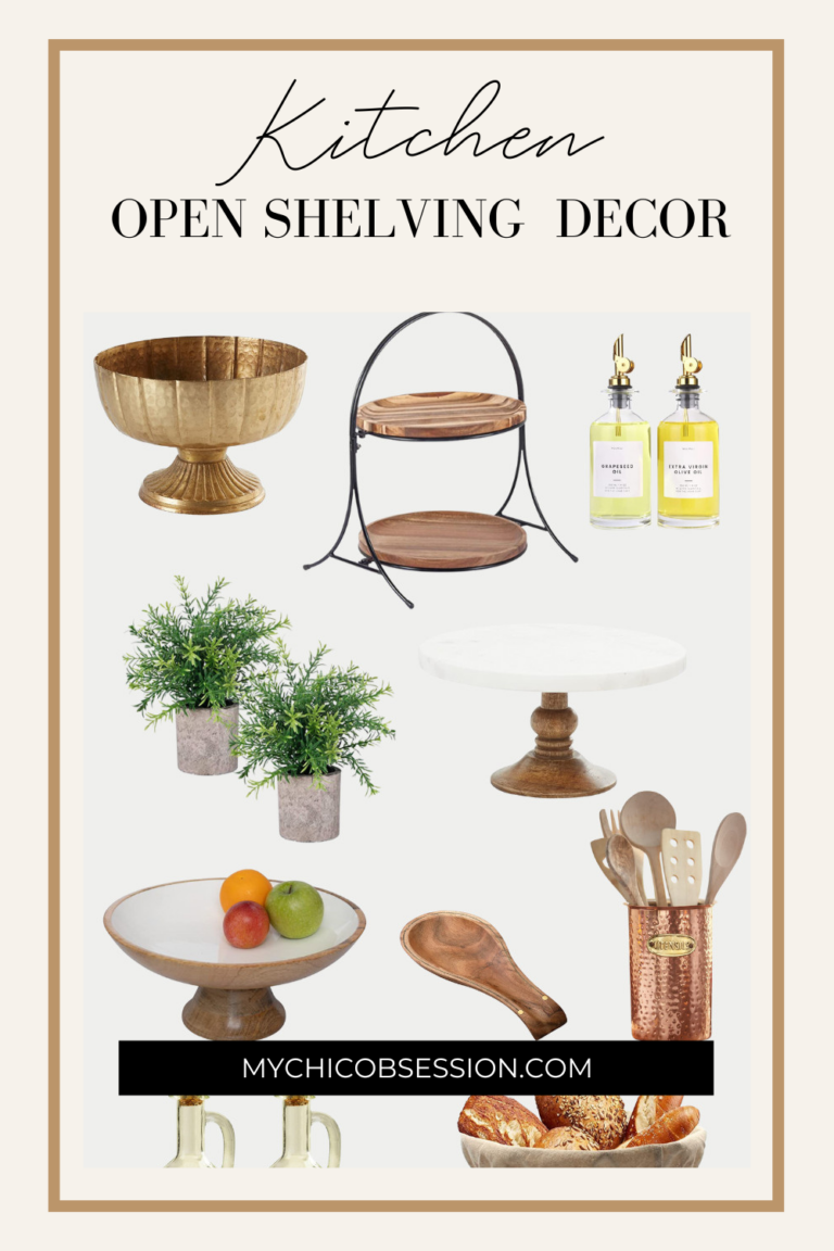 The Best Beautiful and Practical Kitchen Open Shelving Decor Ideas - MY ...