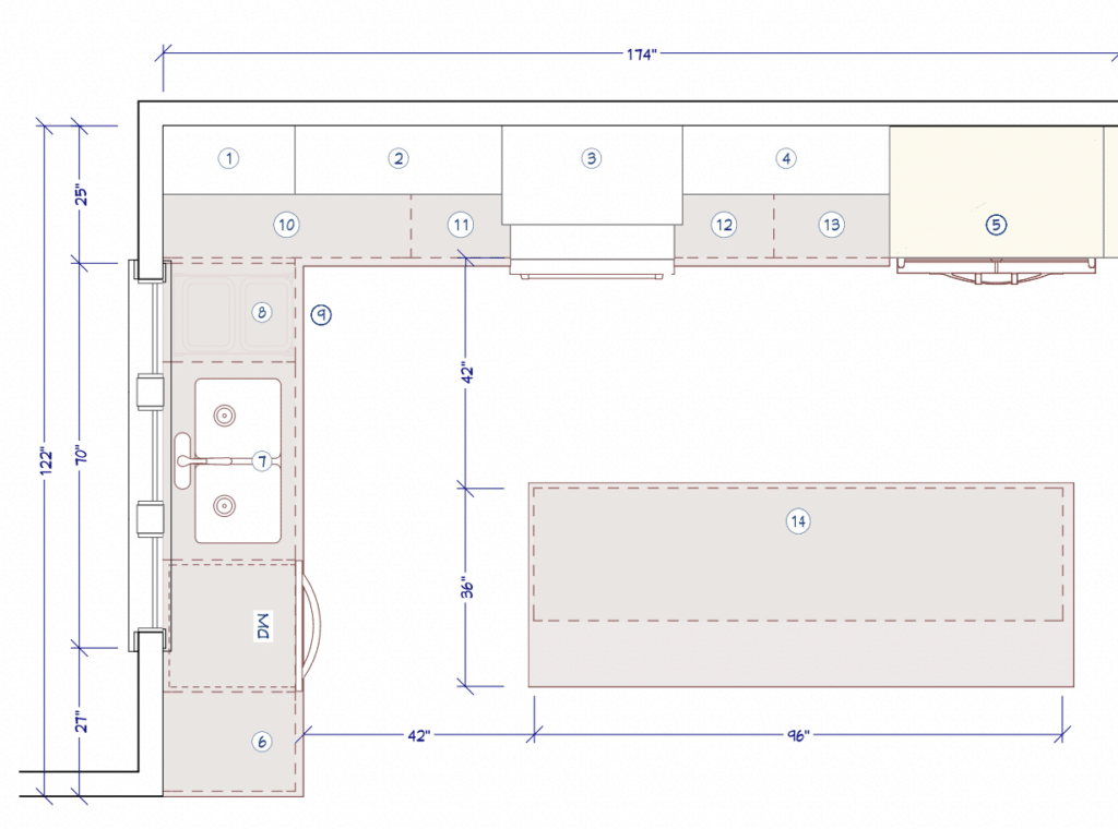 The Kitchen and Pantry Plan in Our Custom Build - MY CHIC OBSESSION