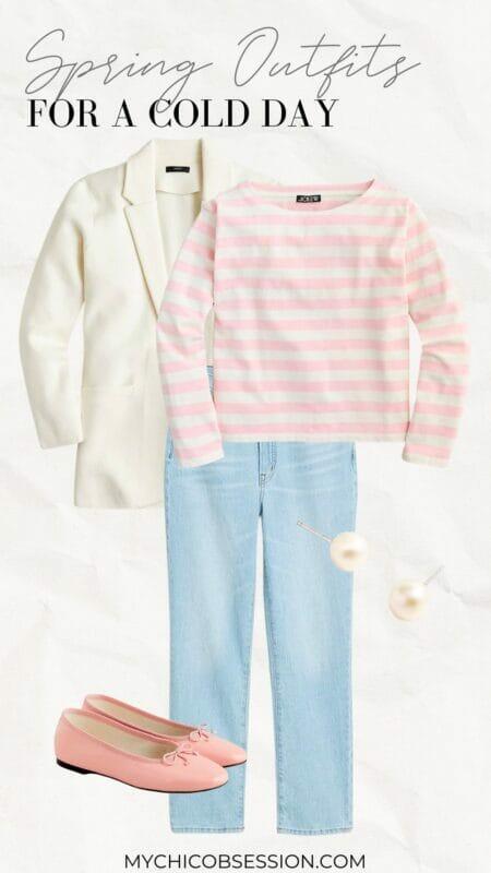 8 Cold Spring Outfits To Wear While You Wait for the Weather To Warm Up ...