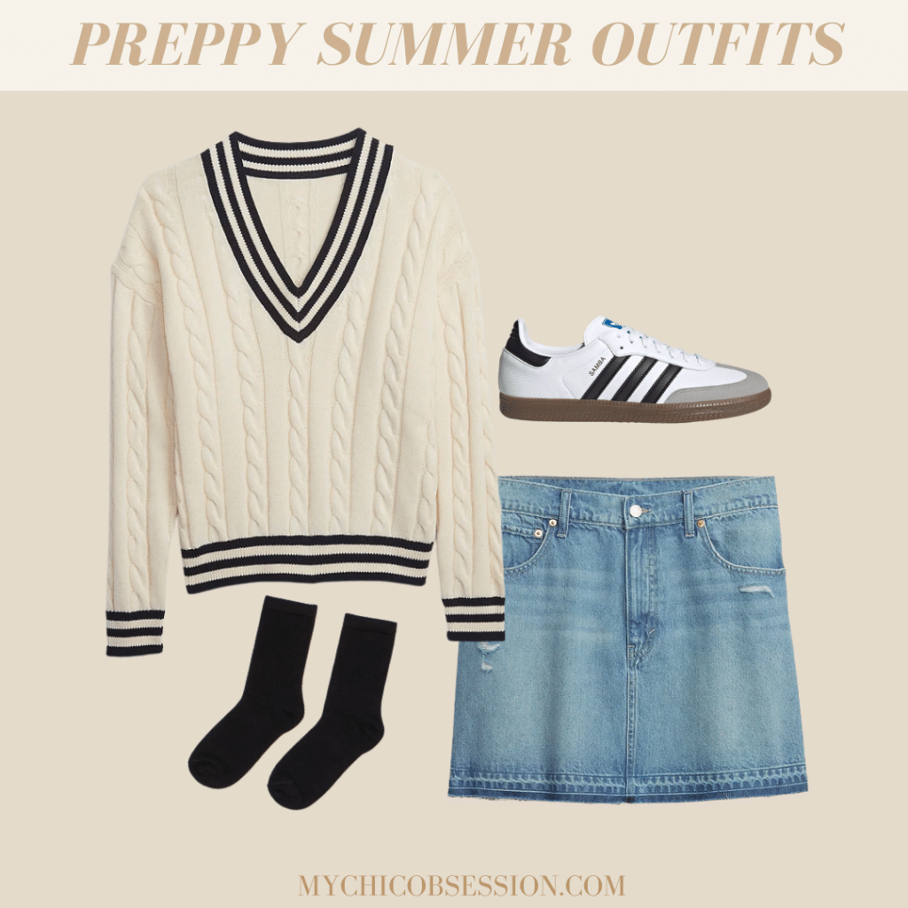 11 Ways to Style Cute Preppy Summer Outfits - MY CHIC OBSESSION