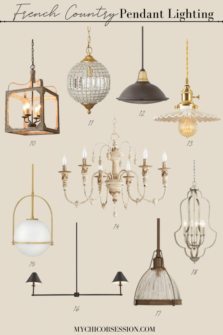 18 Beautiful French Country Pendant Lighting Ideas for Your Home - MY ...
