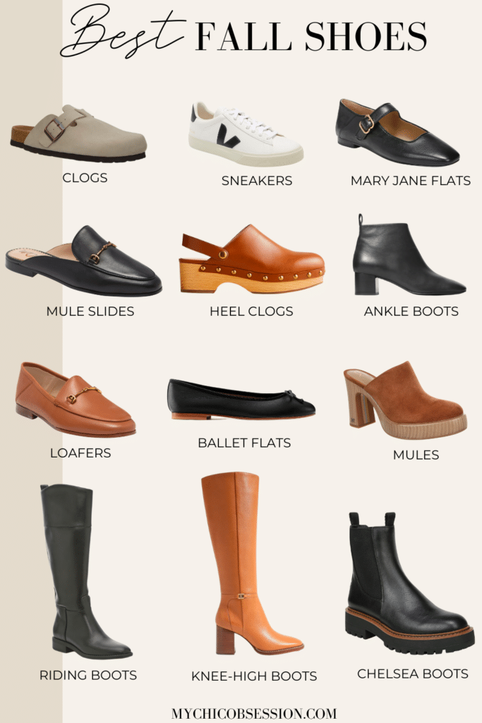 Top 12 Must-Have Best Fall Shoes for the Season - MY CHIC OBSESSION