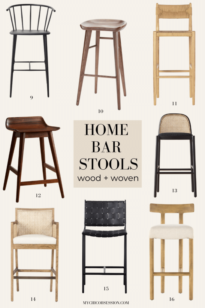 Get Your Bar Ready for Hosting with These Home Bar Stools - MY CHIC ...