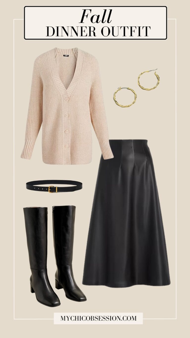 10 Classic and Trendy Dinner Outfits for Fall - MY CHIC OBSESSION