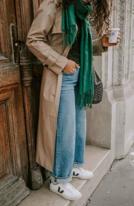 How to Master Casual Chic Style in This Veja Sneakers Outfit - MY CHIC ...