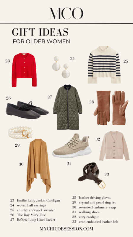 55 Gift Ideas for Older Women They'll Actually Want - MY CHIC OBSESSION