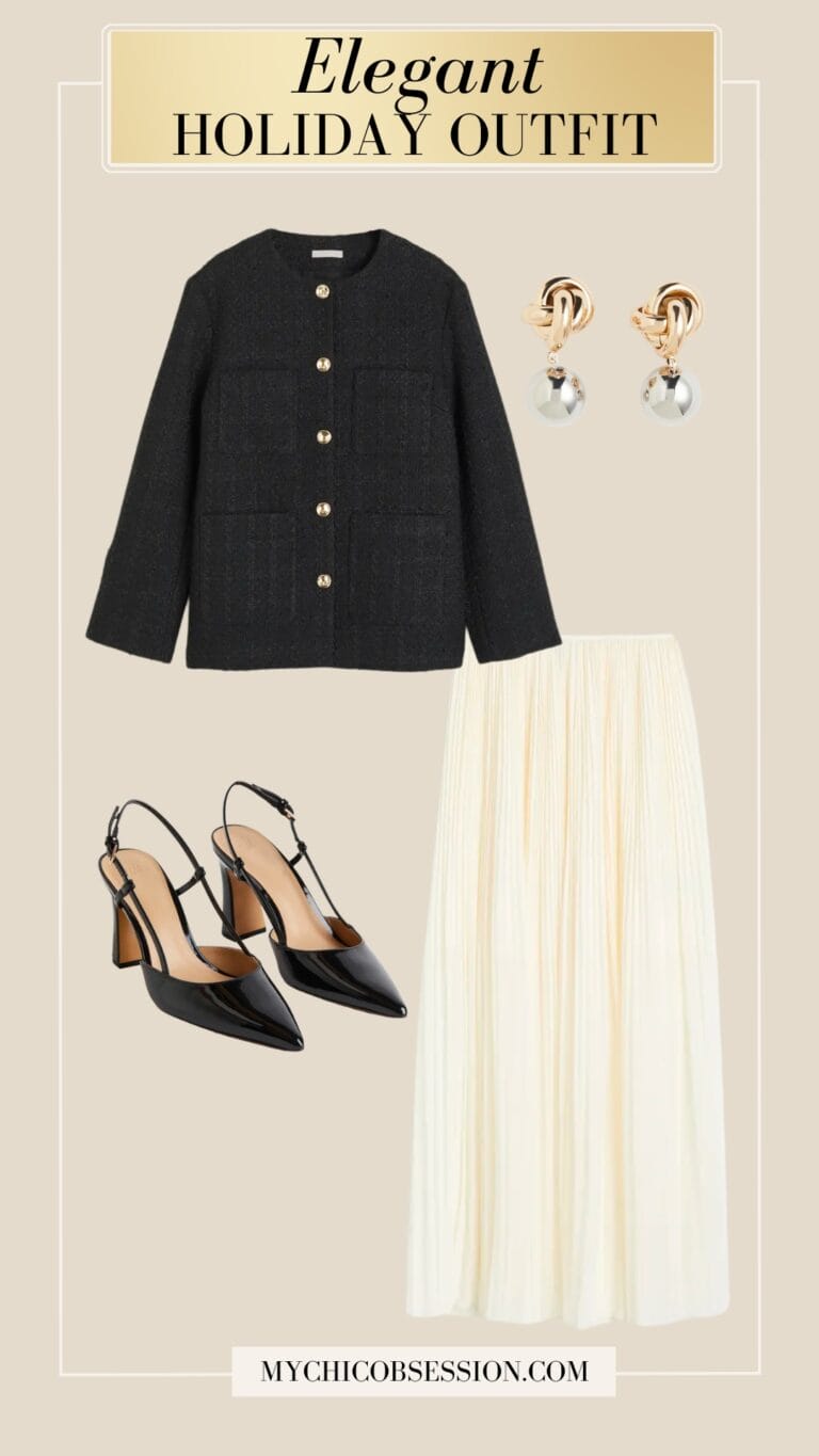 From Office to Party: 27 Elegant Holiday Outfit Ideas - MY CHIC OBSESSION