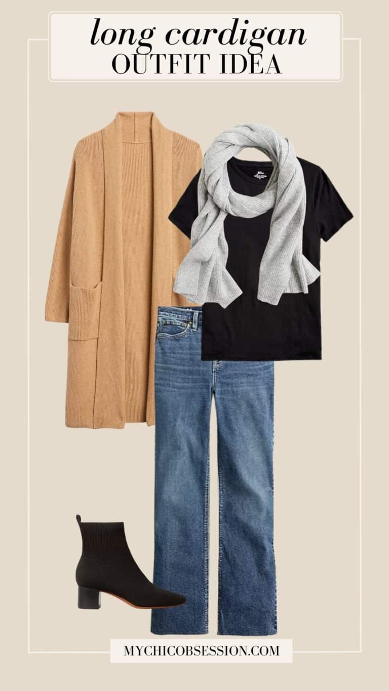 How to Wear and Style a Long Cardigan (+ Outfit Ideas!)