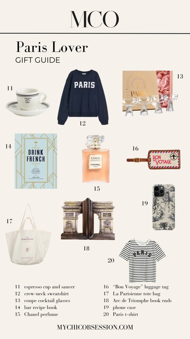 60 Paris Gift Ideas for Everyone on Your Shopping List - MY CHIC OBSESSION