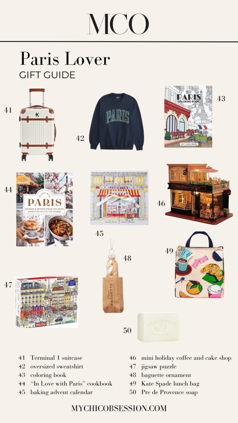 60 Paris Gift Ideas for Everyone on Your Shopping List - MY CHIC OBSESSION