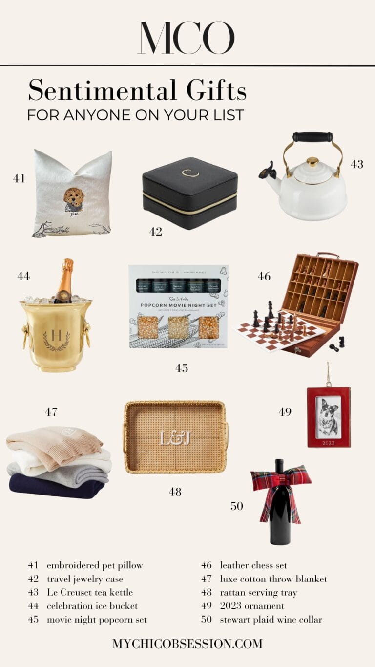 The 50 Best Sentimental Christmas Gift Ideas for Happy Tears - MY CHIC ...