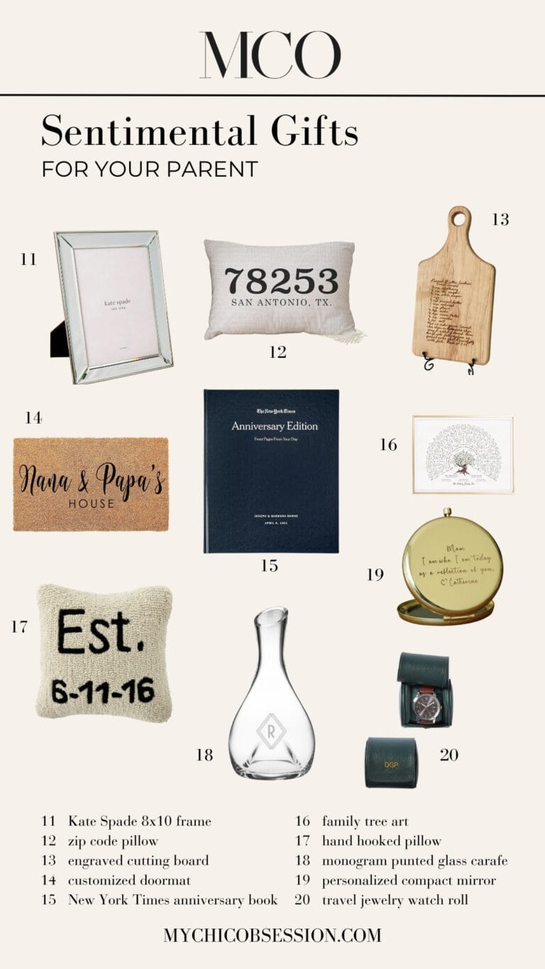 The 50 Best Sentimental Christmas Gift Ideas for Happy Tears - MY CHIC ...