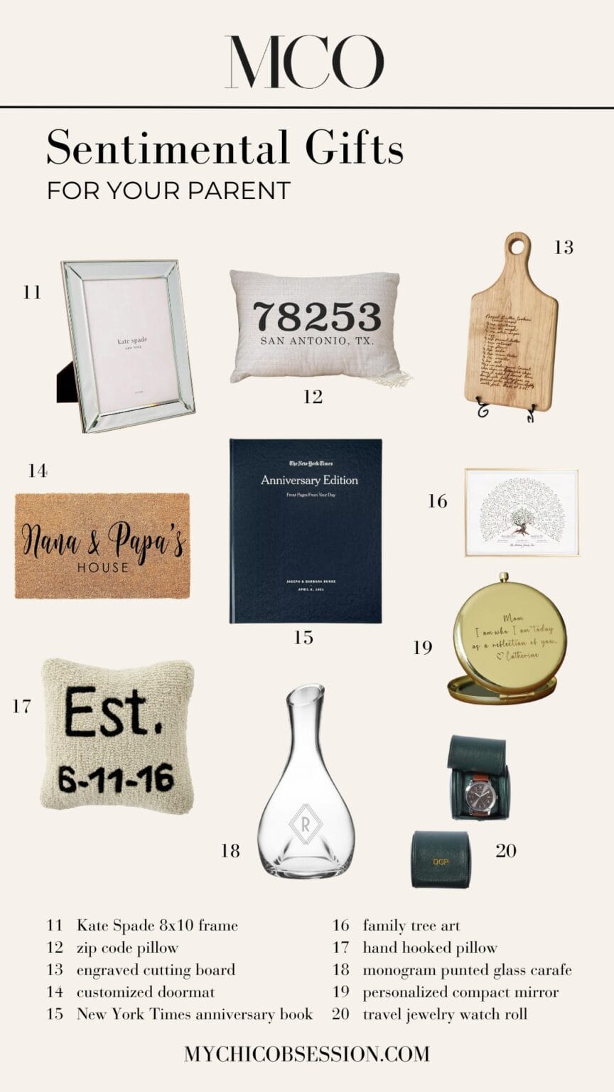 The 50 Best Sentimental Christmas Gift Ideas for Happy Tears - MY CHIC ...
