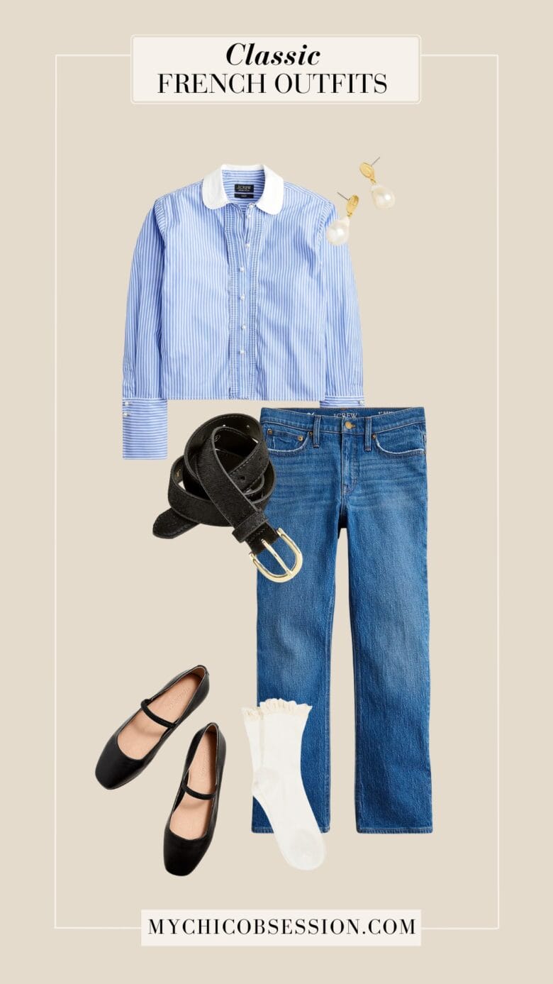 Transform Wardrobe Essentials Into 20 Classic French Outfits - MY CHIC ...