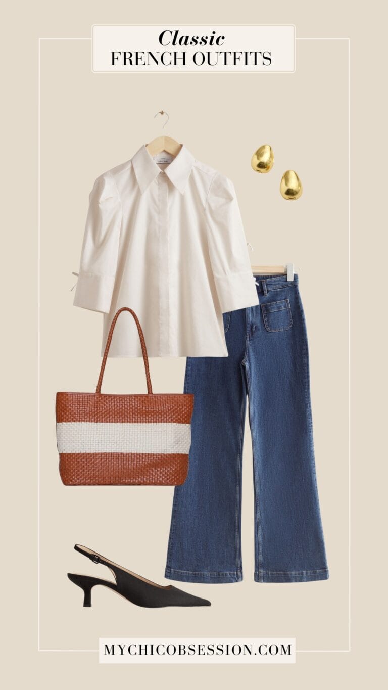 Transform Wardrobe Essentials Into 20 Classic French Outfits - MY CHIC ...