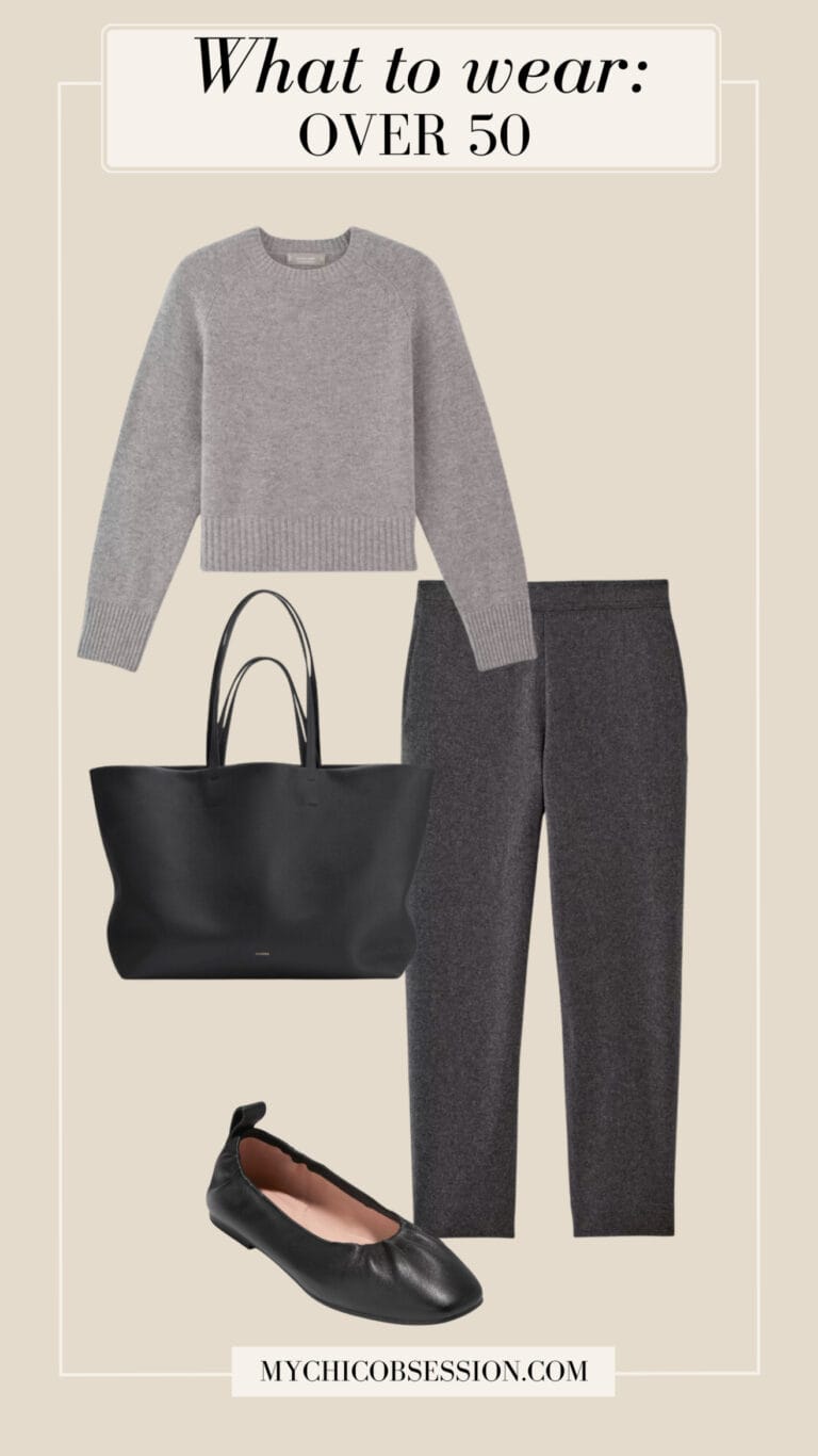 What To Wear Over 50 That Combines Style and Comfort - MY CHIC OBSESSION