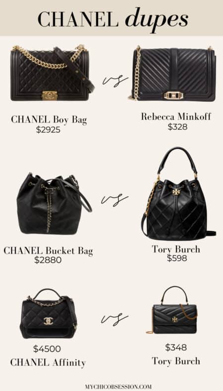 The Best Chanel Dupes for Handbags and Slingbacks in 2024 - MY CHIC ...