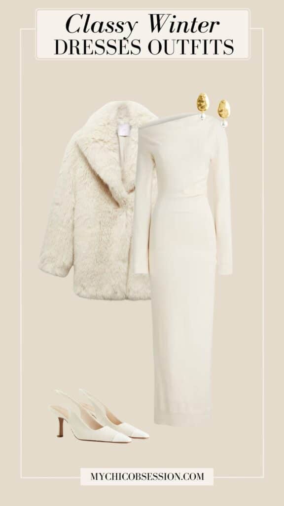 Dress Your Best in These 16 Classy Winter Dresses Outfits - MY CHIC ...