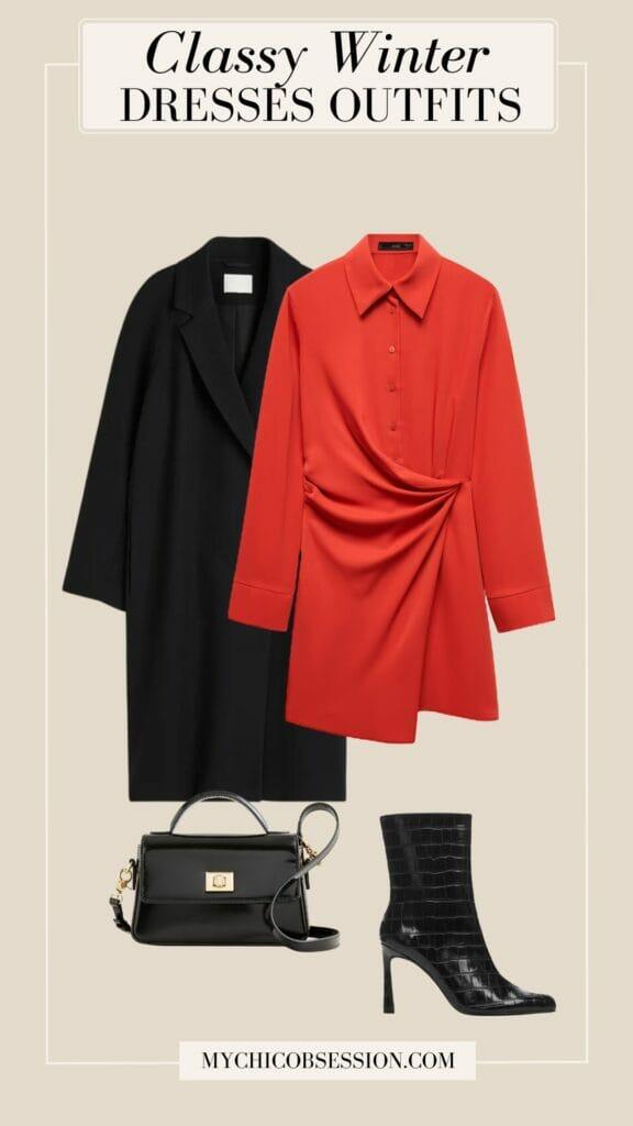 Dress Your Best in These 16 Classy Winter Dresses Outfits - MY CHIC ...