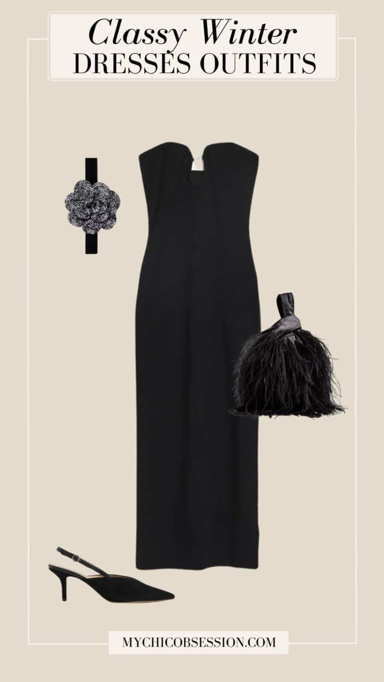 Dress Your Best in These 16 Classy Winter Dresses Outfits - MY CHIC ...