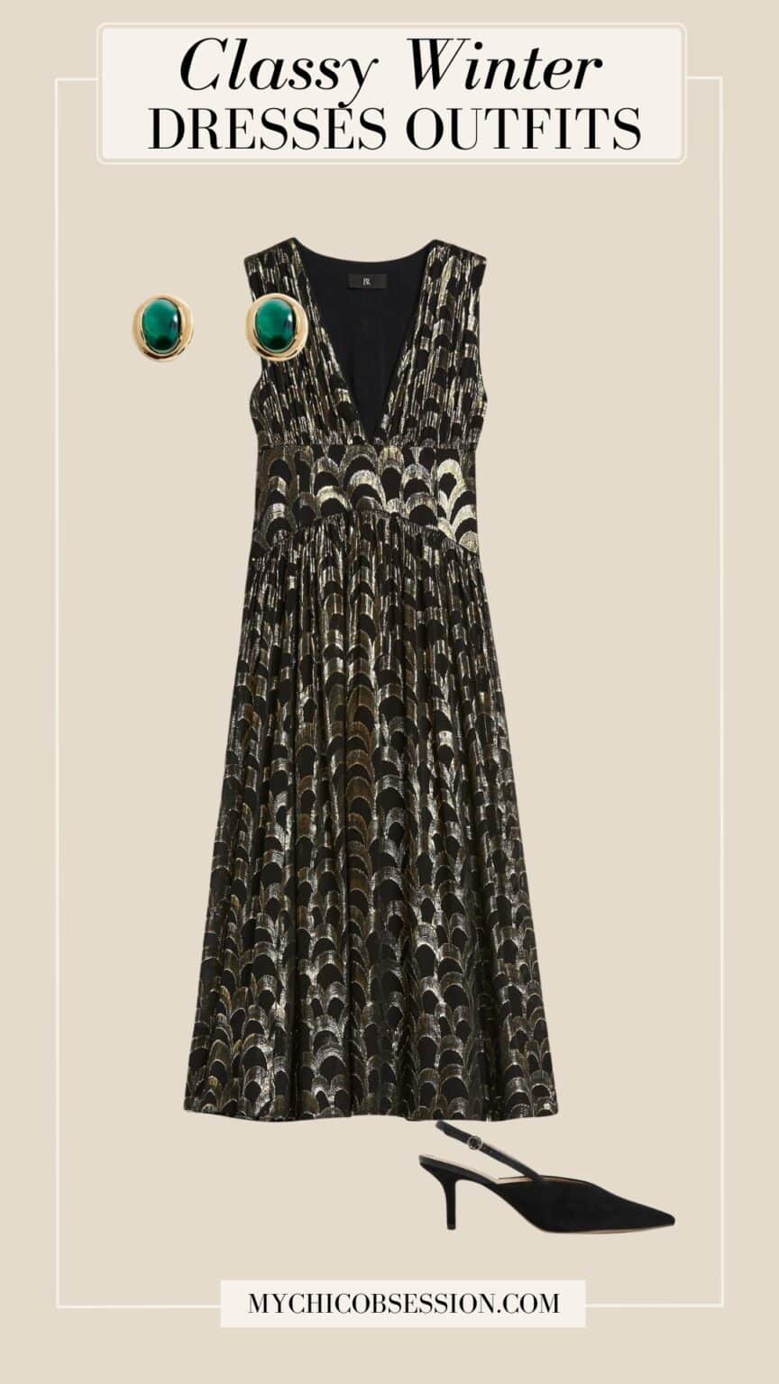 Dress Your Best in These 16 Classy Winter Dresses Outfits - MY CHIC ...