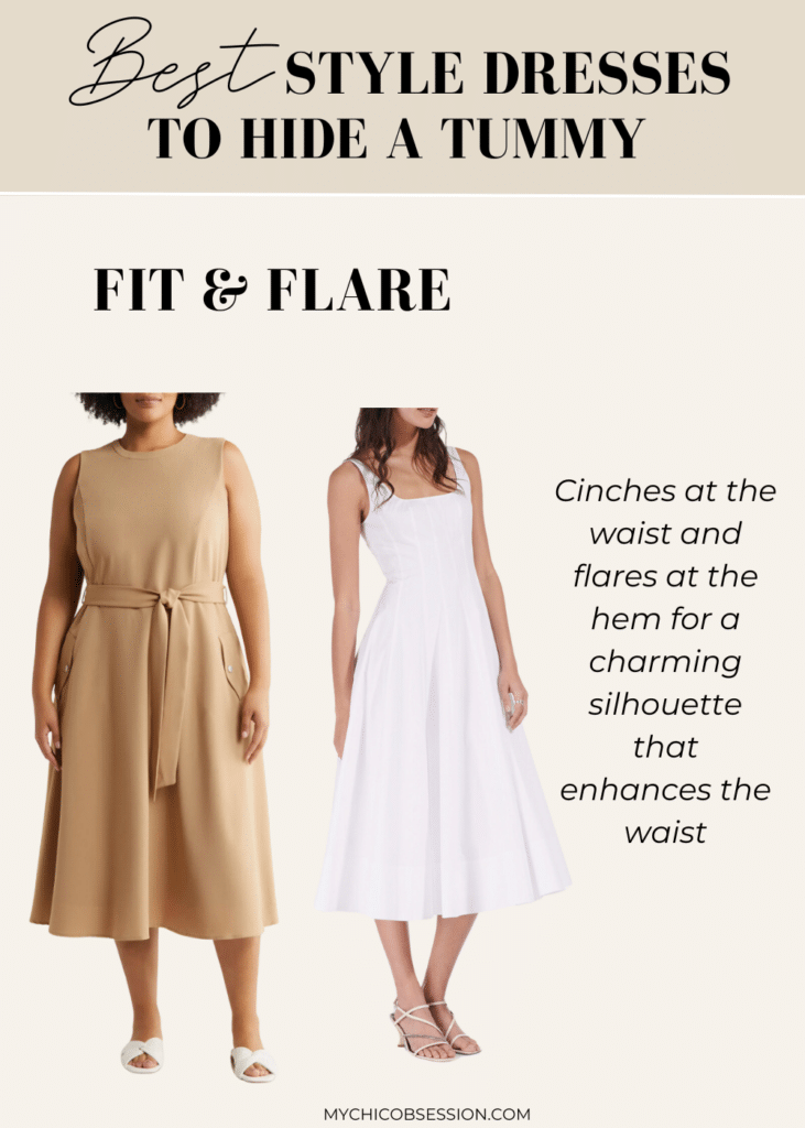 The Best Dress Styles for Hiding Your Tummy and Feeling Your Best - MY ...