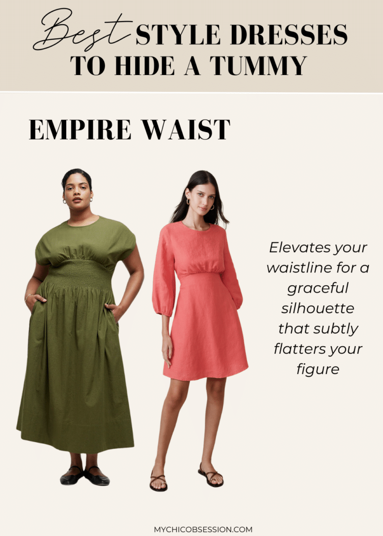 The Best Dress Styles for Hiding Your Tummy and Feeling Your Best - MY ...