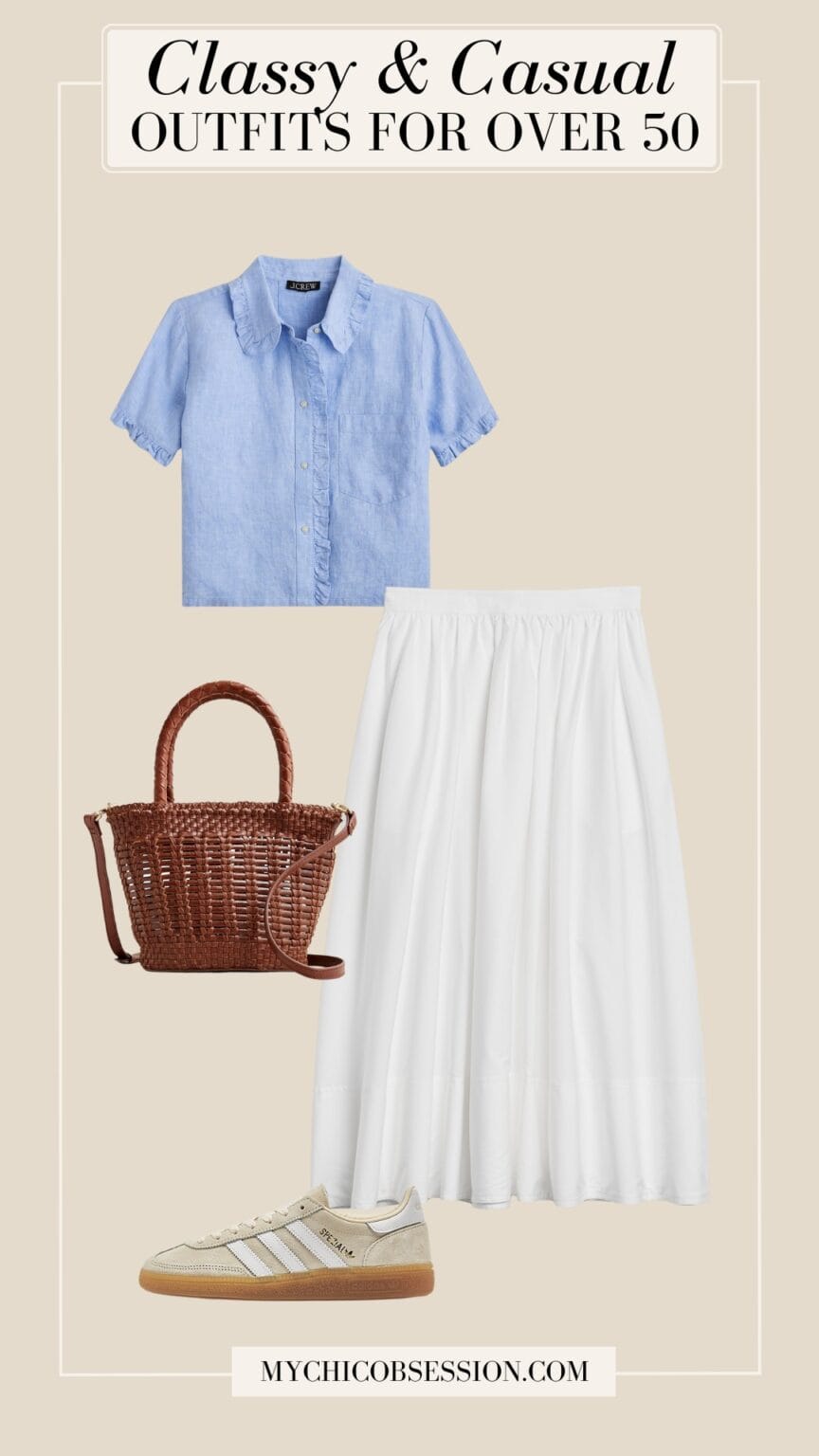 14 Classy and Casual Outfits for Ladies Over 50 - MY CHIC OBSESSION