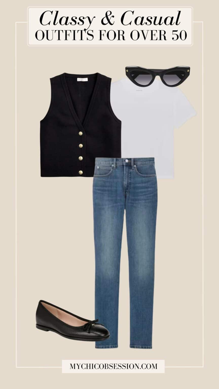 14 Classy and Casual Outfits for Ladies Over 50 - MY CHIC OBSESSION