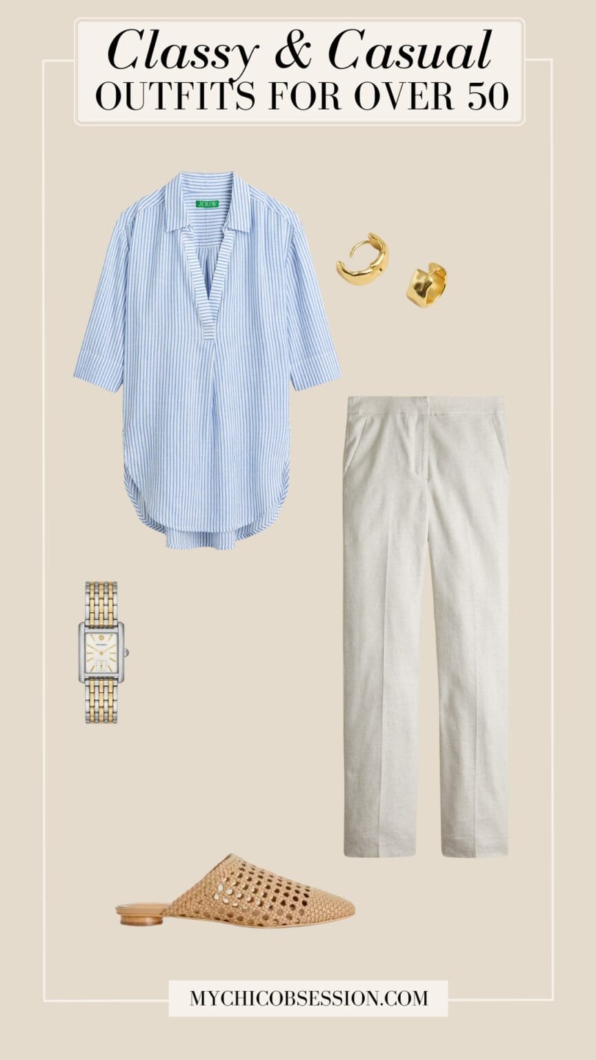 14 Classy and Casual Outfits for Ladies Over 50 - MY CHIC OBSESSION